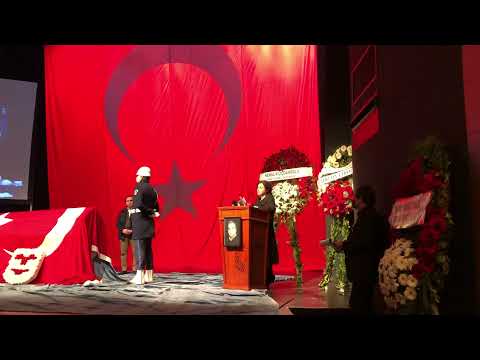 Sezai Aydın Cenaze Töreni Musahipzade Celâl Sahnesi İrem Arslan Konuşması