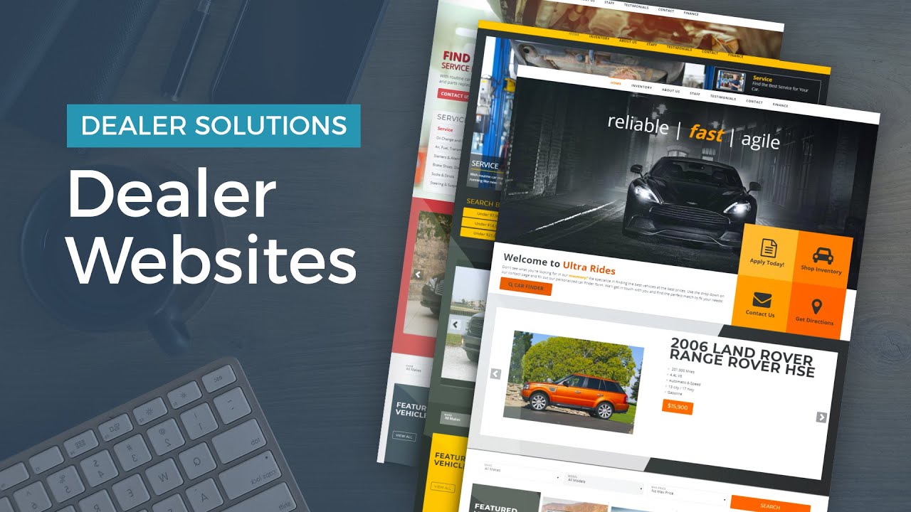 Custom Websites For Car Dealers - YouTube