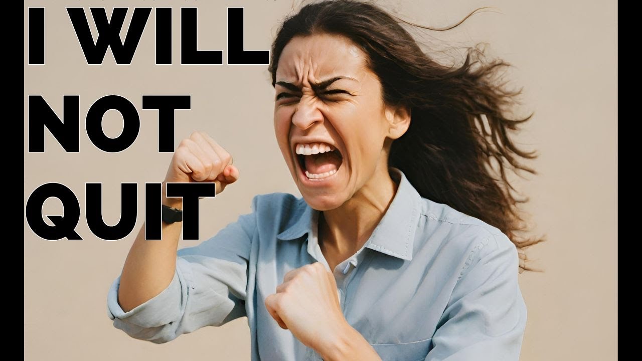 I WILL NOT QUIT Motivational Speech - YouTube