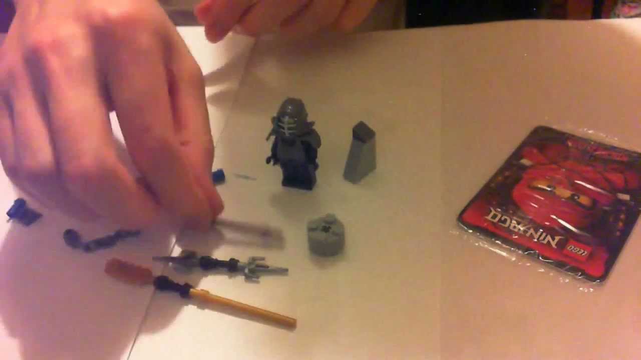 Lego NinjaGo 2012 Kendo Cole 9551 Booster Pack Time Lapse Building ...