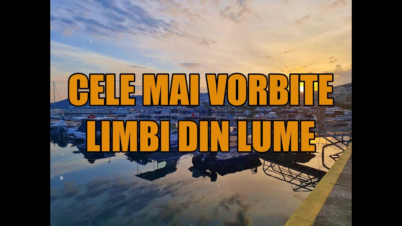 Cele mai vorbite limbi din lume! - YouTube