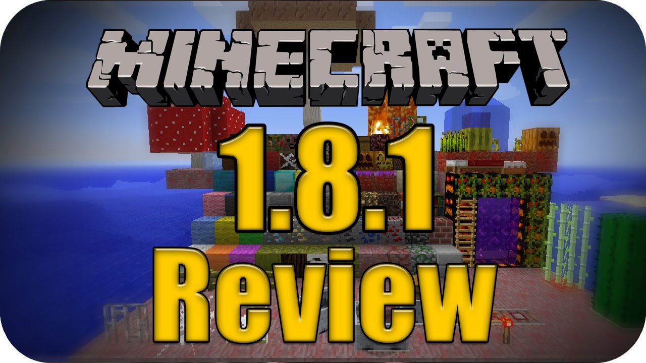 MINECRAFT 1.8.1 QUE HAY DE NUEVO? - YouTube
