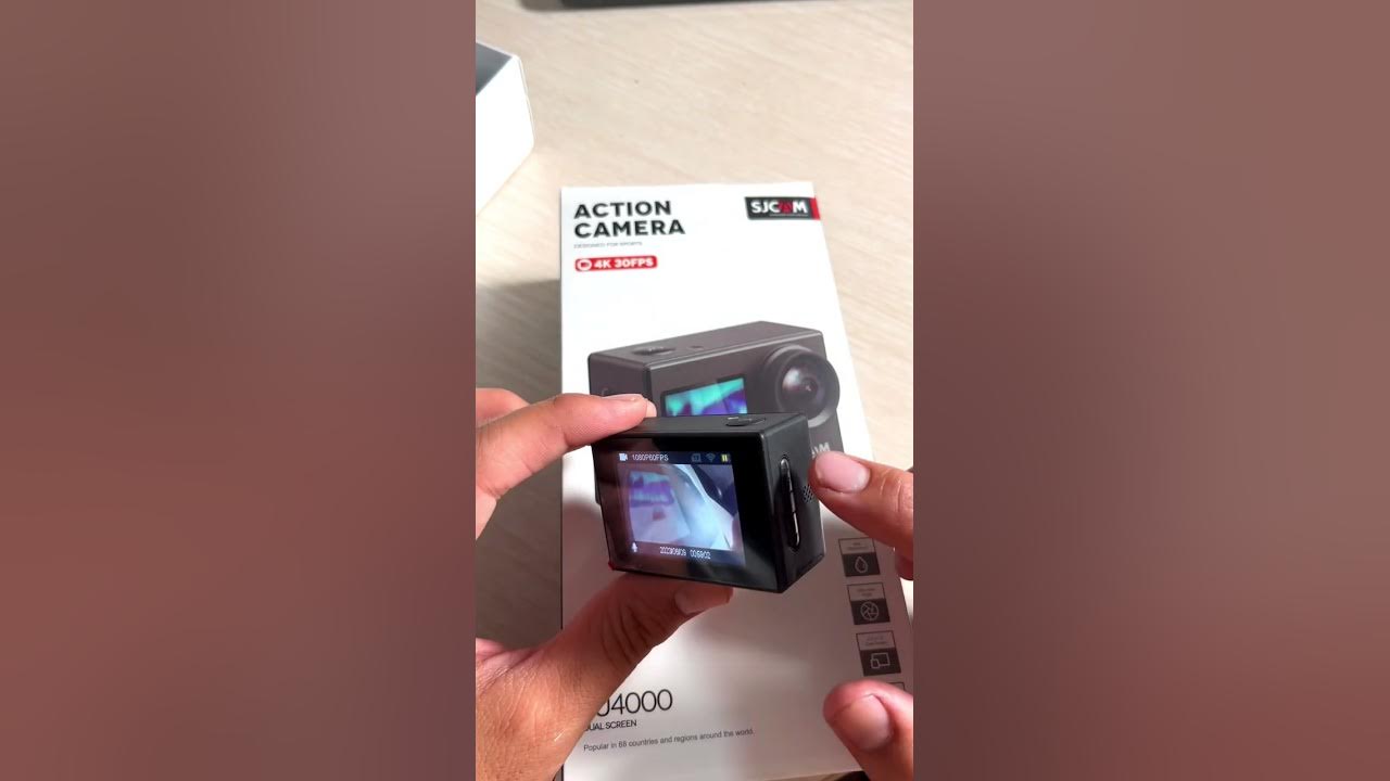 Экшн камера SJCAM SJ4000 Dual Screen - YouTube