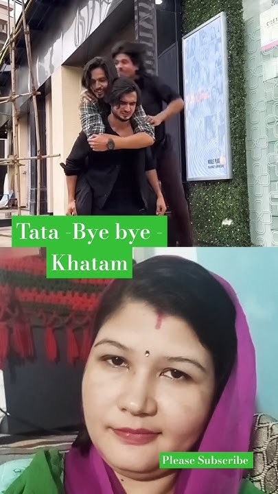 Tata-Bye Bye-Khatam #funny #friends #dosti #abrazkhan #trending #youtubeshorts #youtube # ...