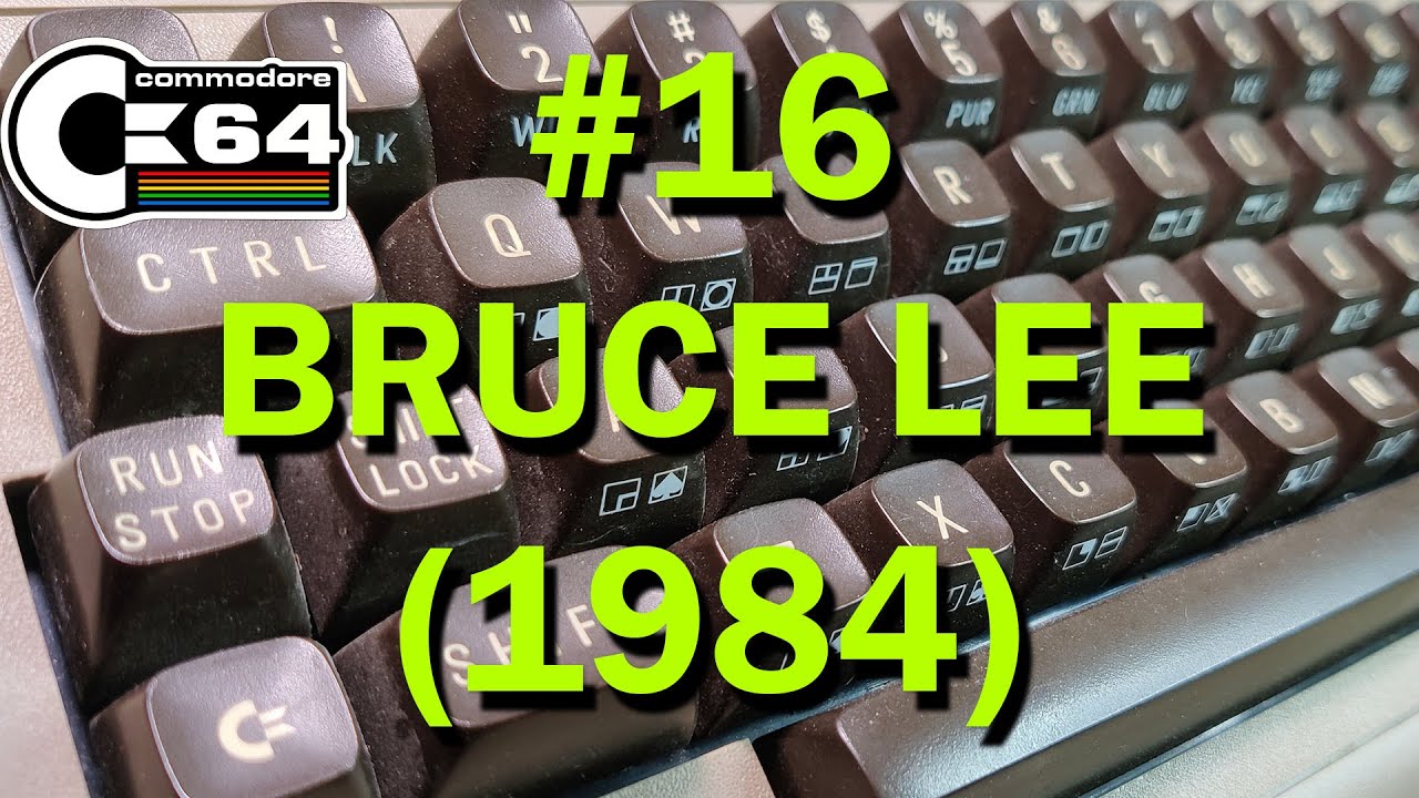 #16 Bruce Lee (1984) - Commodore 64 - 40 Years 40 Games - YouTube