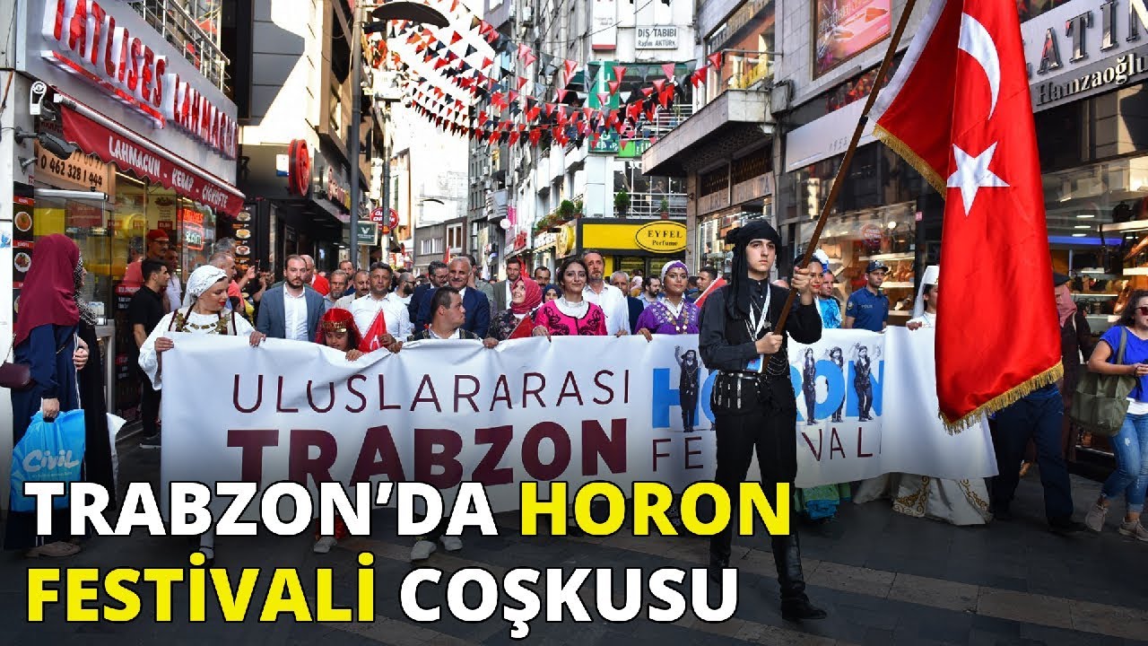 Trabzon’da horon festivali coşkusu - YouTube