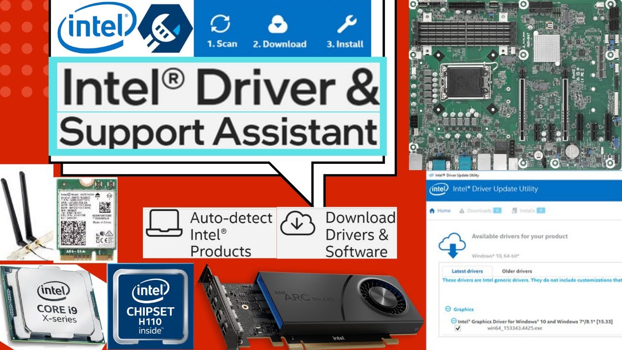 Install Intel Driver Support Assistant - YouTube