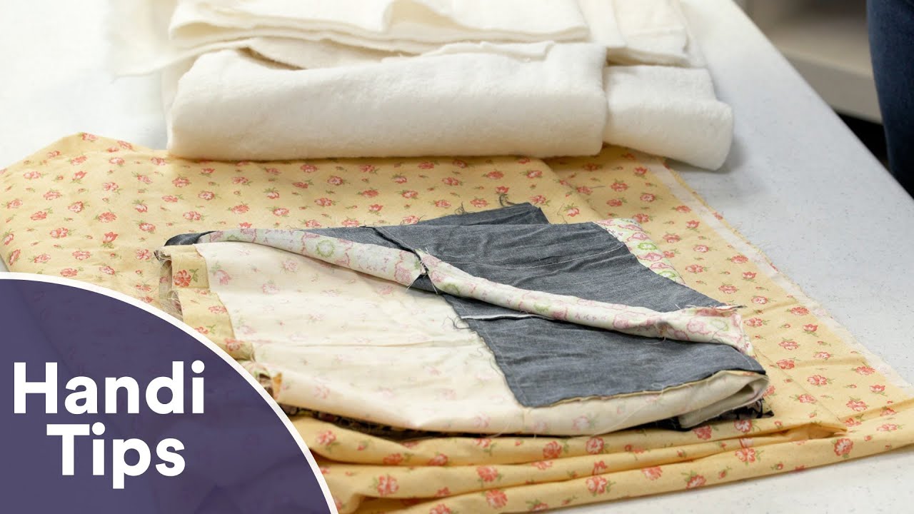 How to Baste a Quilt - YouTube