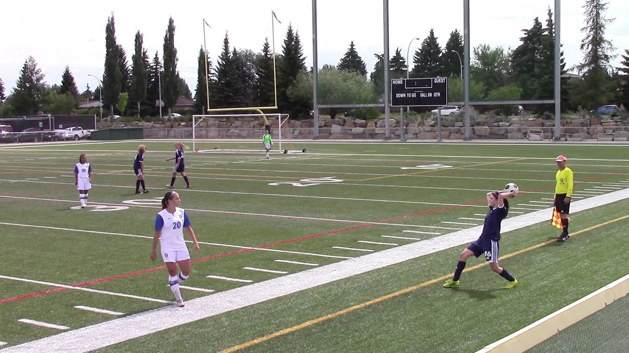 Yasmine Hall – Soccer Highlights 2015 - YouTube