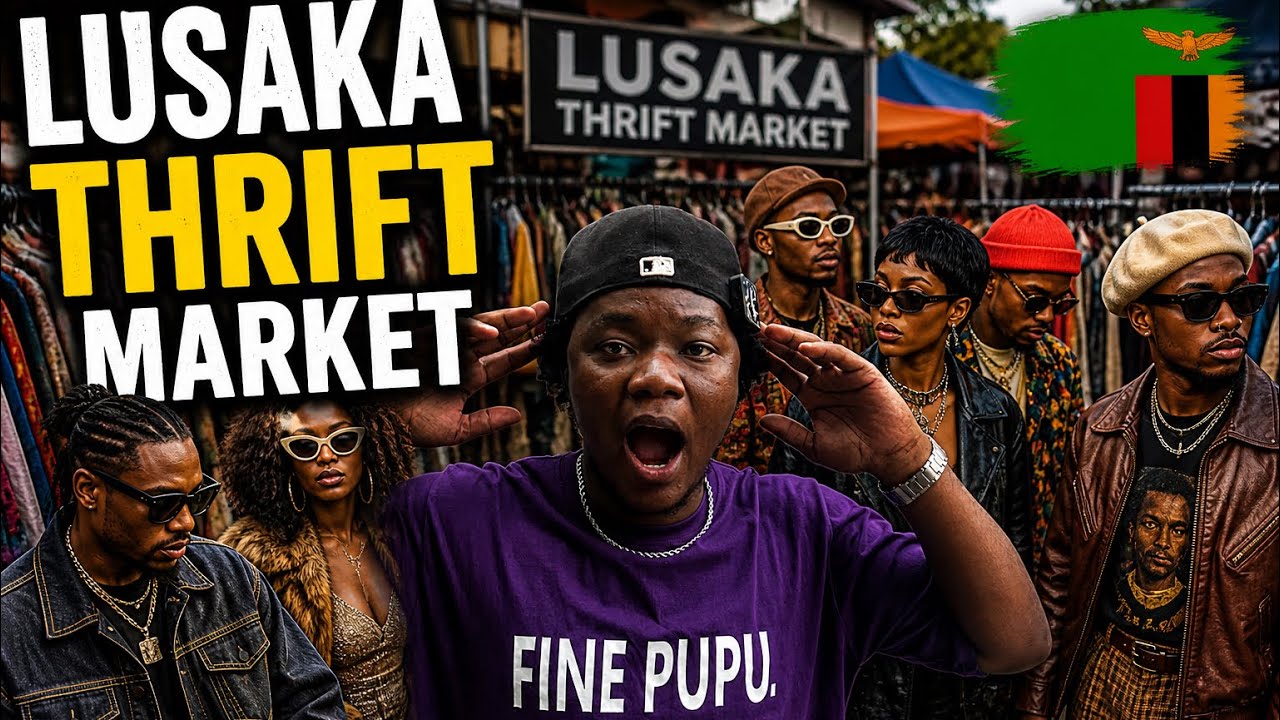 Ziglo Papi live at Lusaka thrift market (First ever irl stream) - YouTube