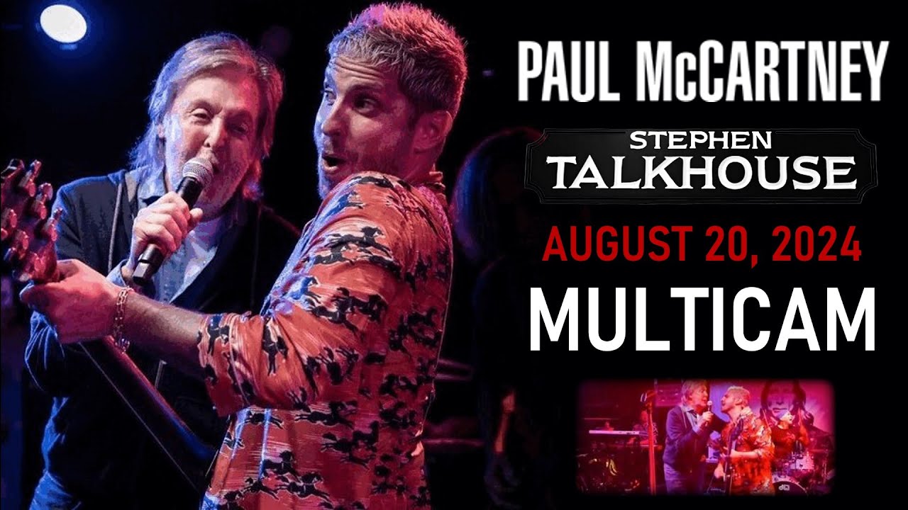 Paul McCartney, Chad Smith & Andrew Watt Live At The Stephen Talkhouse ...
