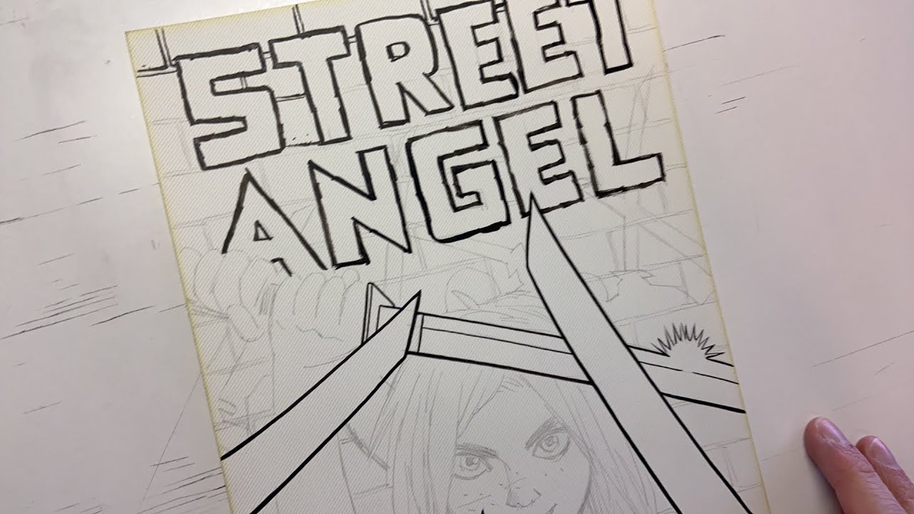 Street Angel ink drawing - YouTube