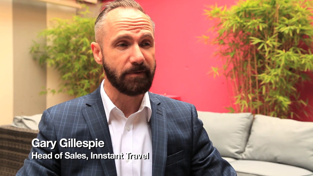Gary Gillespie, Innstant Travel - TTR Travel Industry Road Show - YouTube