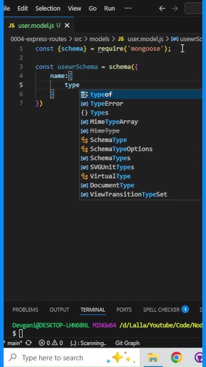 Mongoose Schema vs Model Explained in 1 minute🧠 #nodejs #mongoose #javascript #coding - YouTube