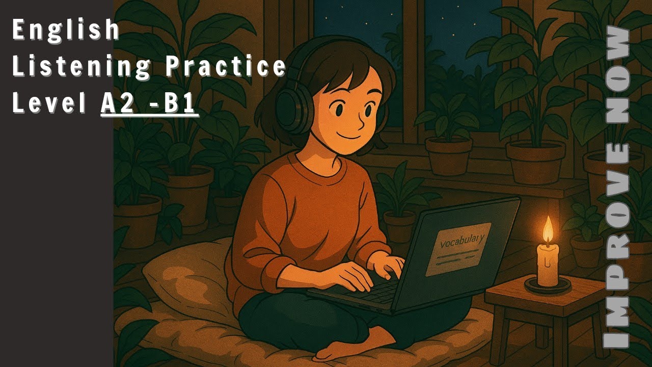 Learn English Through Story – Anna and the Mysterious Book (A2 - B1 Level) - YouTube