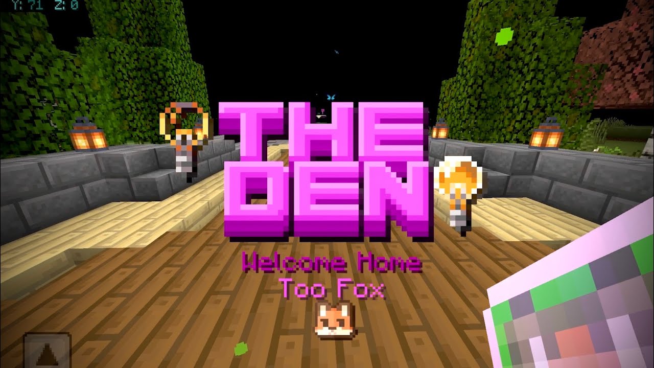 Server's Title Screen 1 - Minecraft Bedrock Edition - YouTube