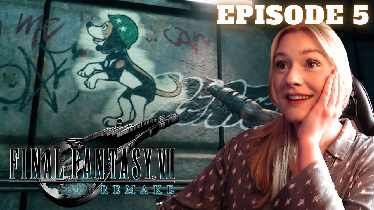 Making Our Way to Reactor 5! - FF7 Remake [5] - YouTube