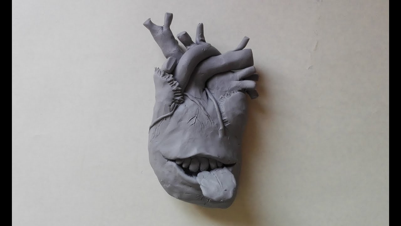 Stop Motion with Clay | heart stop motion animation | #stopmotion - YouTube