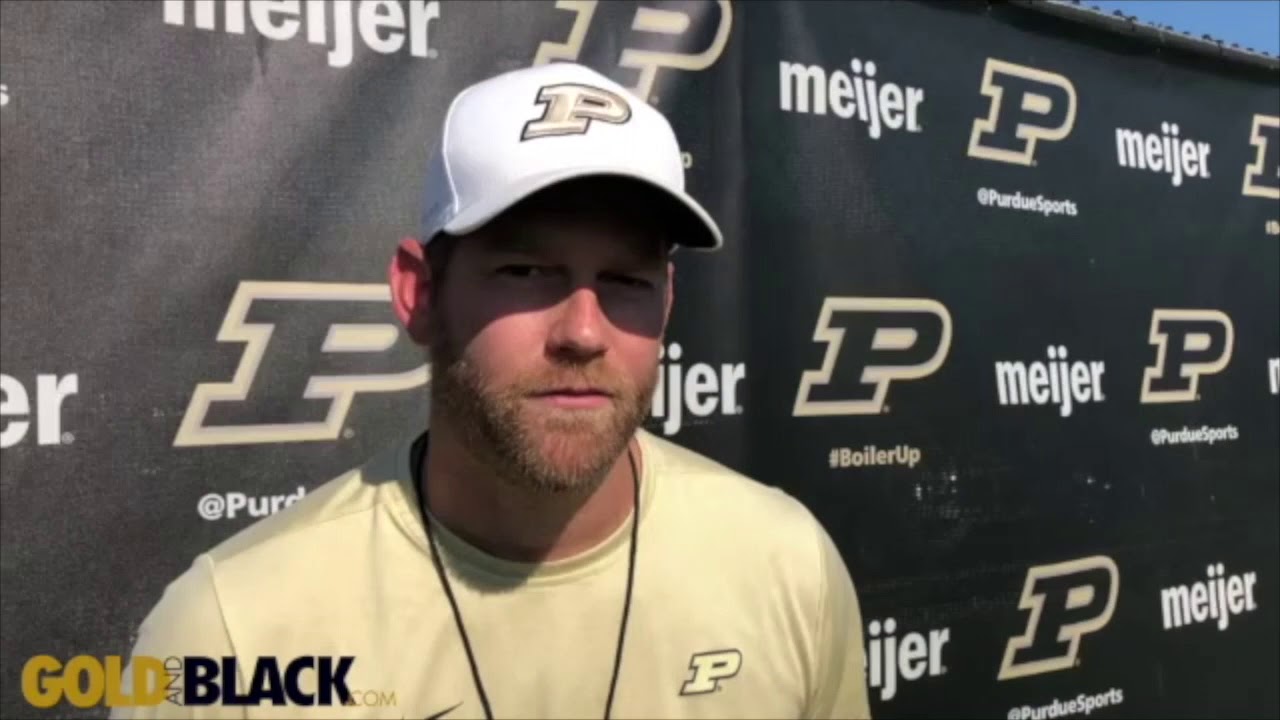 Purdue Training Camp 2019 Day 2 — Brian Brohm - YouTube