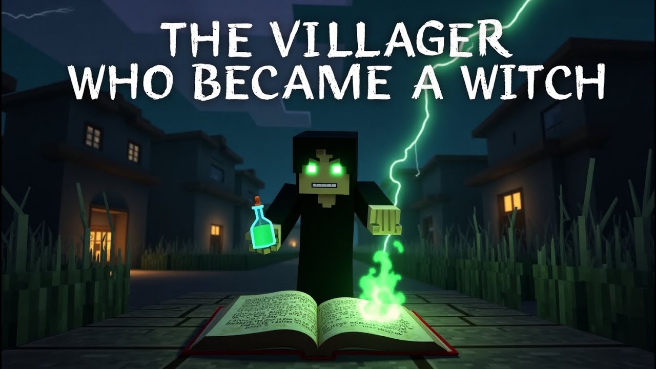 The Villager Who Turned Into a Witch – Dark Minecraft Origin Story ...