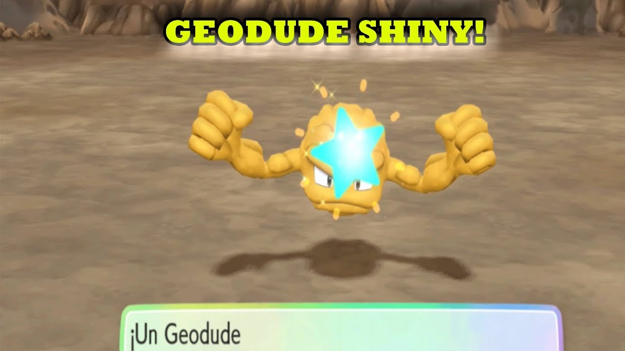 Consigo un GEODUDE SHINY - YouTube