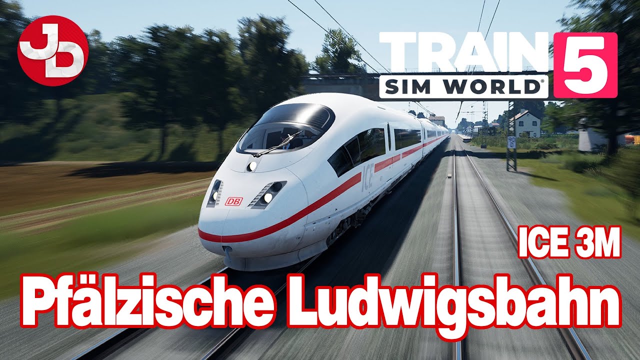 Train Sim World 5 - Pfälzische Ludwigsbahn Add-On | DB BR 406 ICE 3M ...