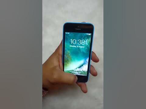 🤩IPhone 5c 16gb out of warranty charging cable & bill price:-3499/-only💸 #apple #miraj #sangli # ...