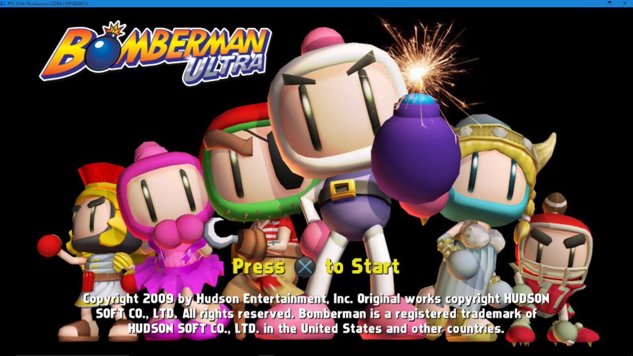 Bomberman Ultra - RPCS3 v0.0.0.6 (PS3 Emulator) - YouTube