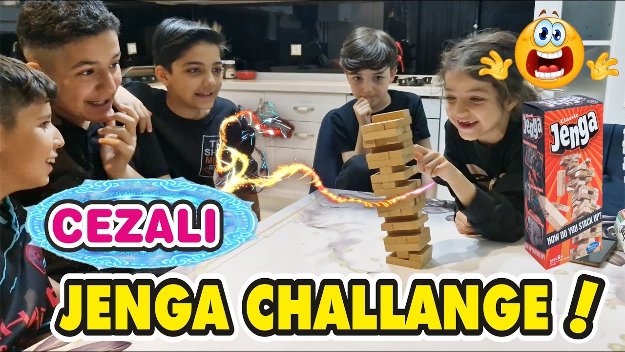 CEZALI JENGA CHALLANGE!! CEZA NE!! - YouTube