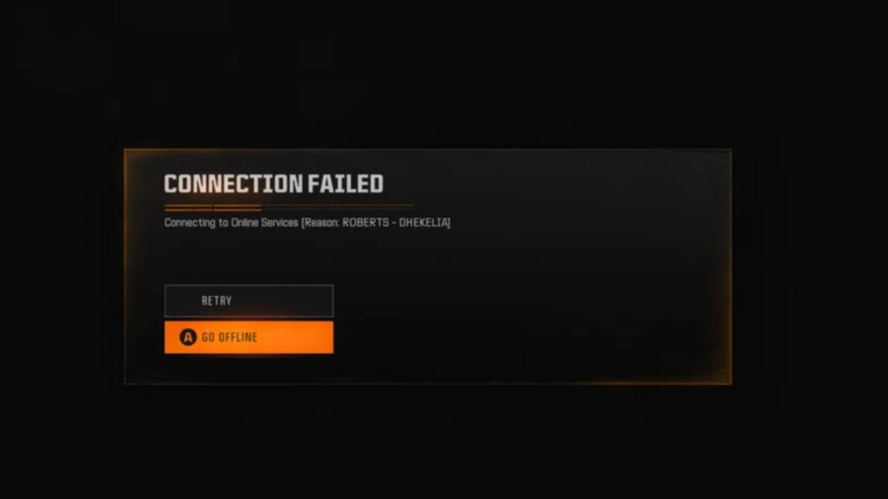 [FIX] Call Of Duty: Black Ops 6 Error ROBERTS - DHEKELIA - YouTube