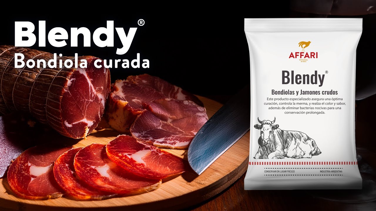 Como preparar bondiolas curadas con Blendy® Bondiolas y Jamones - YouTube