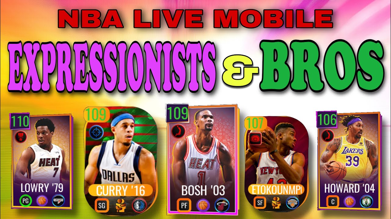 109 SETH CURRY & BOSH ! EXPRESSIONIST & NBA BROTHERS PROMOS ! NBA LIVE ...