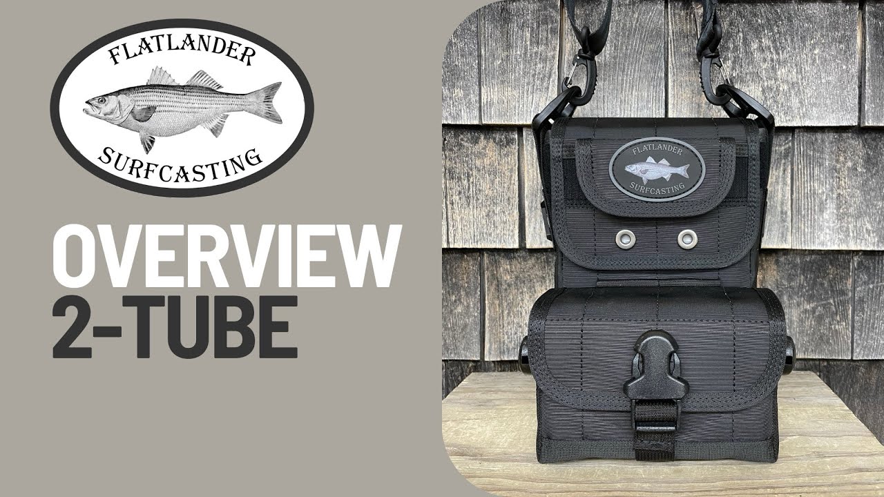 Flatlander Surfcasting Overview: 2-Tube Bag - YouTube