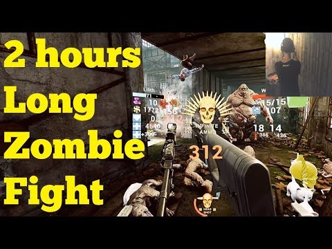 Fighting zombies over 2 hours in virtual reality - YouTube