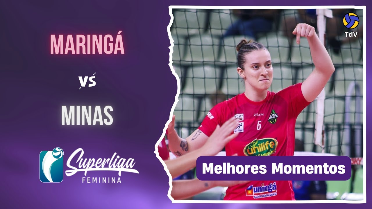 Maringá x Minas | MELHORES MOMENTOS | Superliga Feminina 24/25 - YouTube