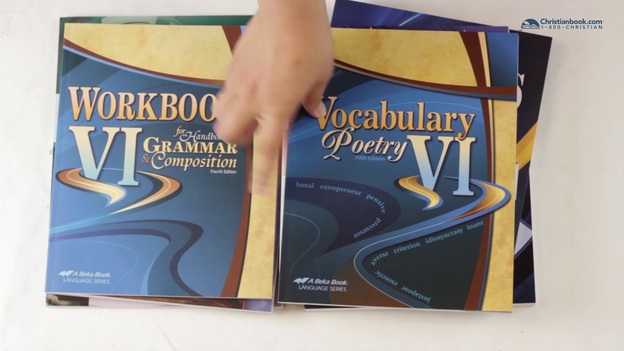 Unboxing A Beka Book - Grade 12 Homeschool Student Full-Grade Kit - YouTube