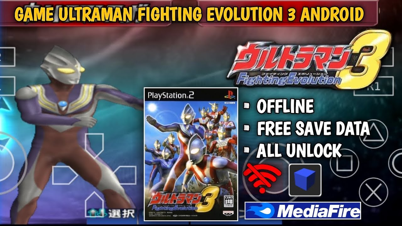 GAME ULTRAMAN FIGHTING EVOLUTION 3 VERSI ANDROID - YouTube