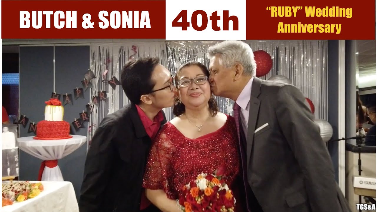 "Love to Last" 40th Wed Anniv BUTCH & SONIA SERRANO FunMTV by TGS&A ...
