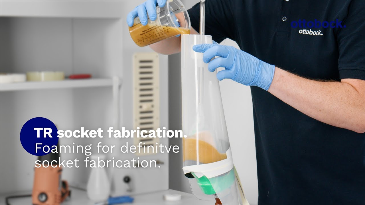 TR socket fabrication. Foaming for definitve socket fabrication ...