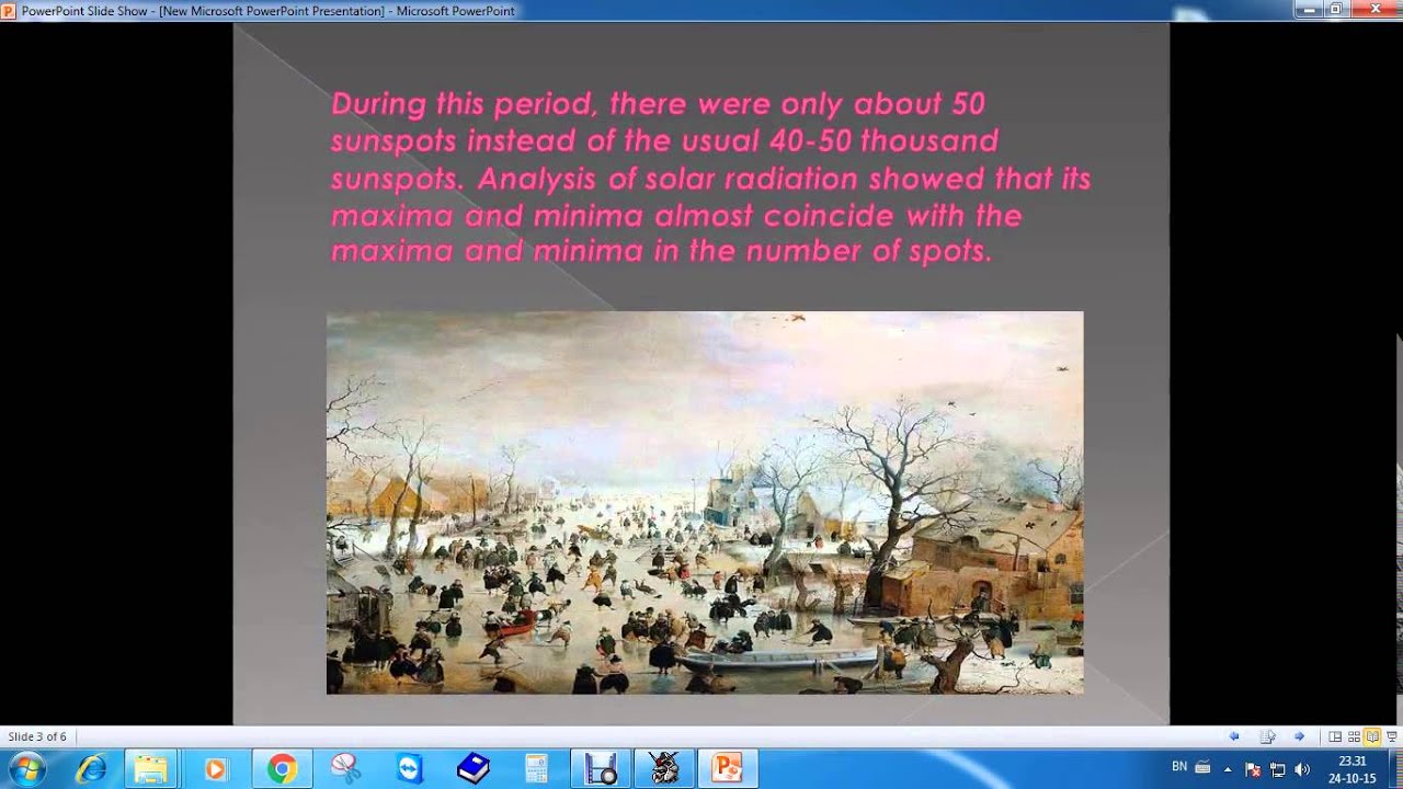 The Upcoming ICE AGE ! (Maunder Minimum) - YouTube