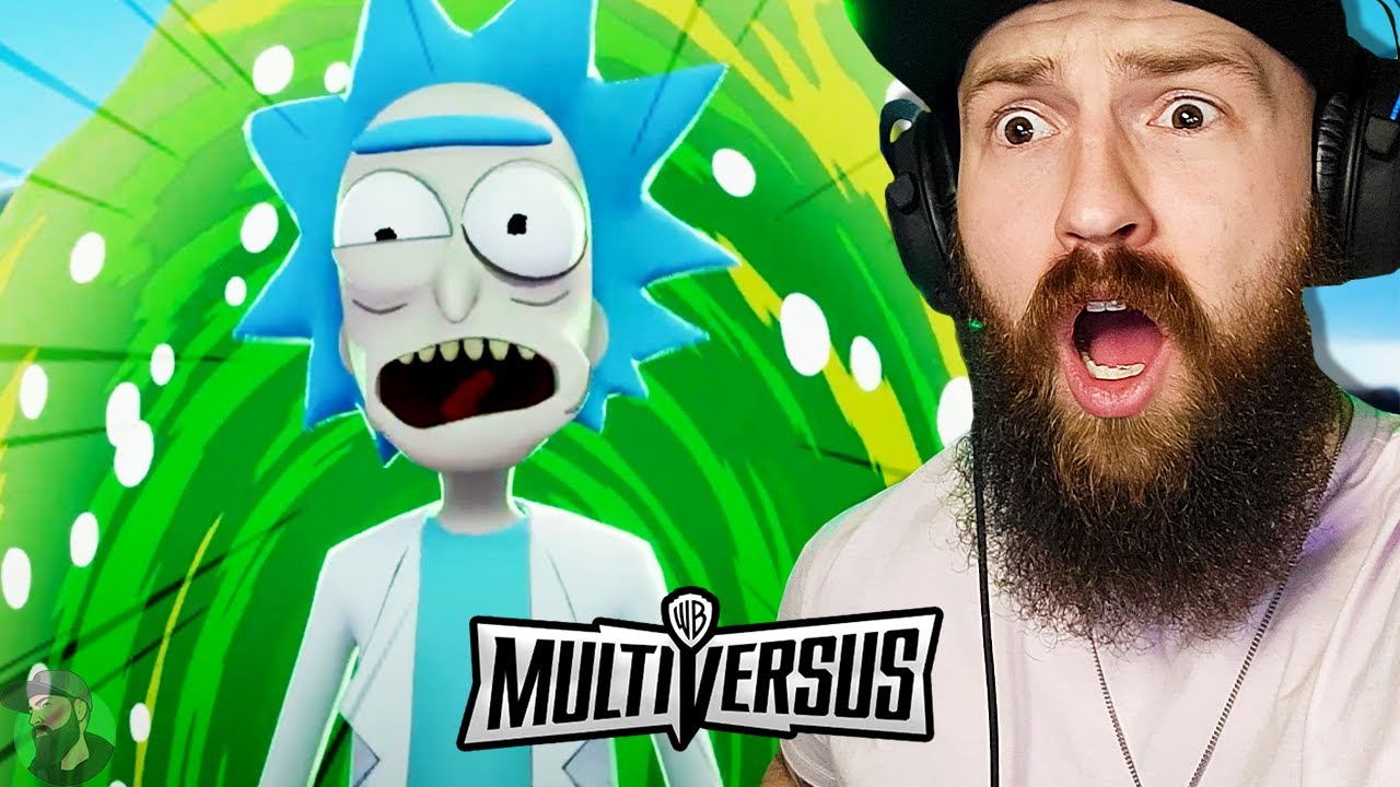 MultiVersus - Official RICK *Reveal Trailer* [REACTION] - YouTube