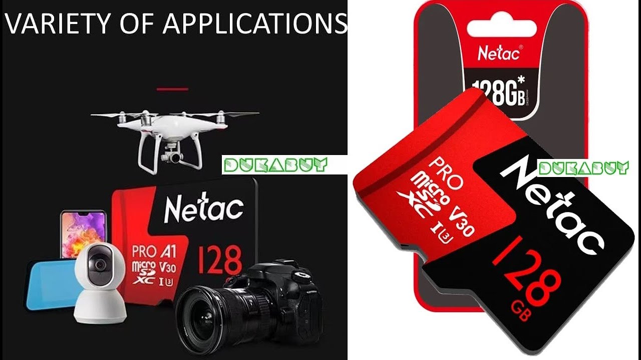 Netac Memory card - Fast 100Mb/s file transfer - YouTube