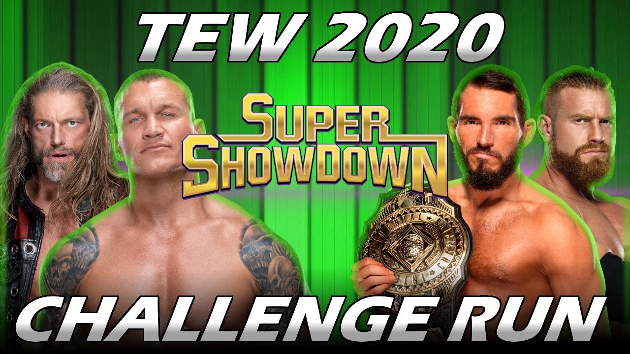 TEW 2020 Challenge Run - Episode 69 (Super Showdown PPV) - YouTube