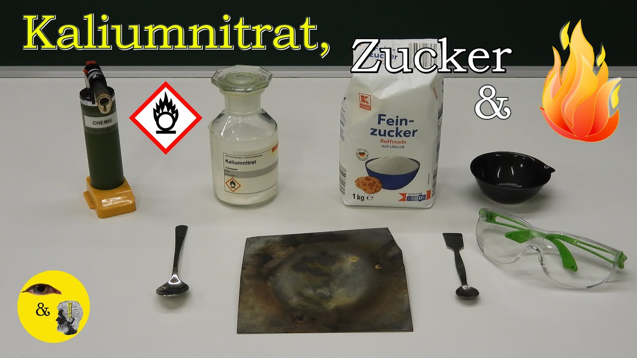 Kaliumnitrat, Zucker & 🔥 - YouTube