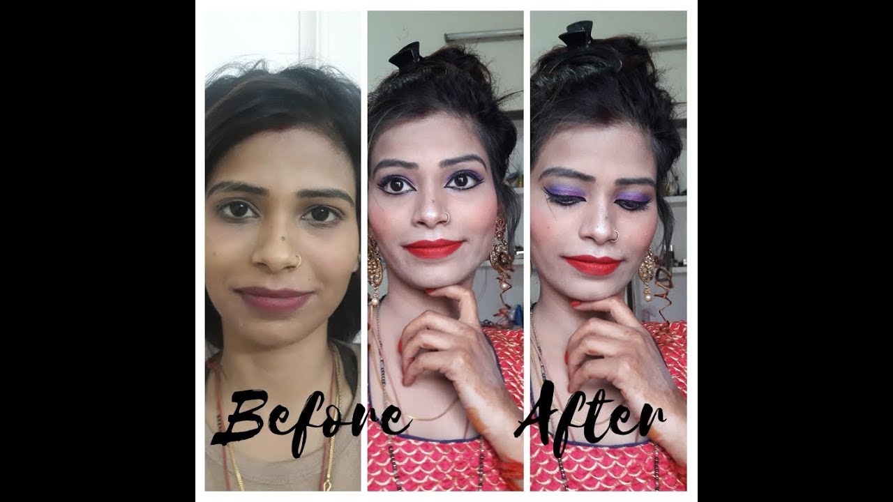 Traditional makeup || Eye makeup featuring seema - YouTube