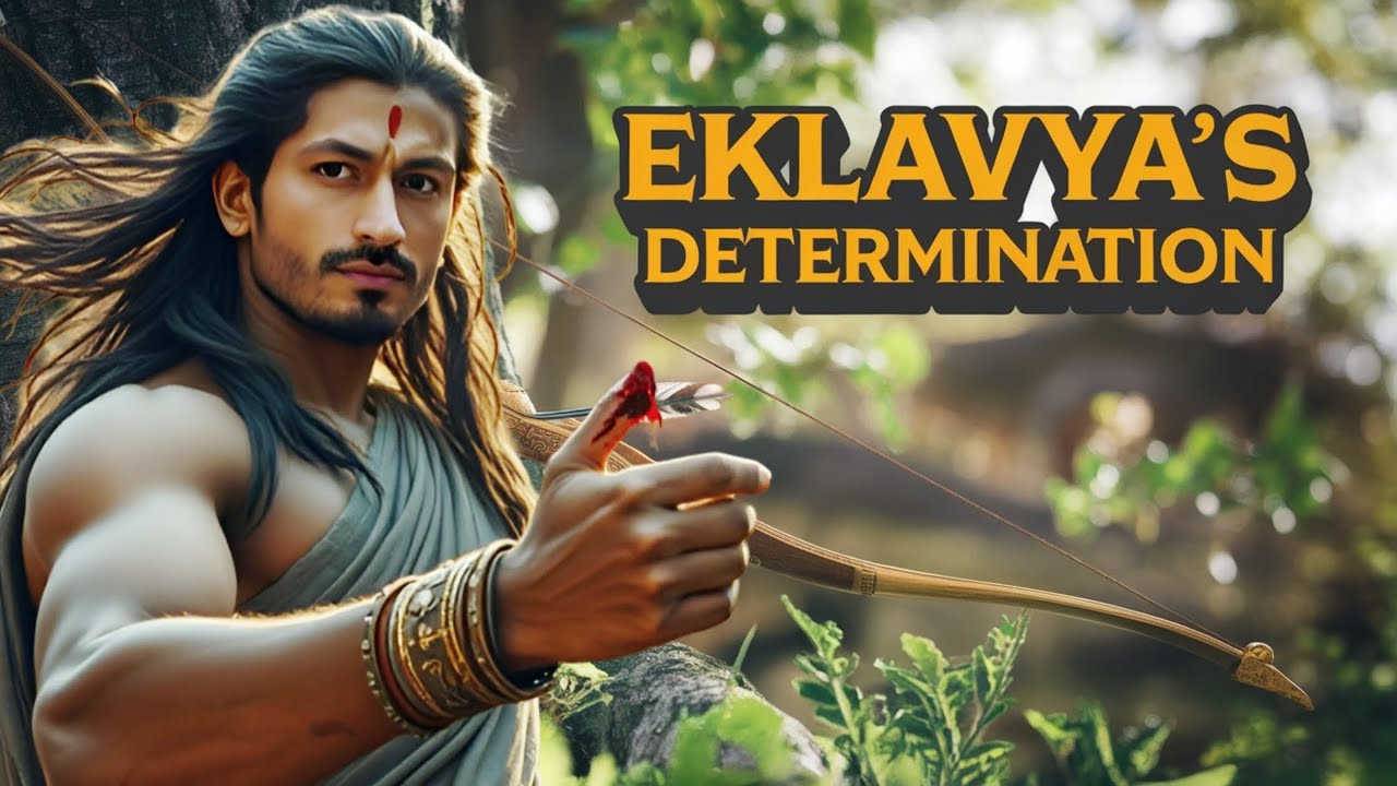The Sacrifice of Ekalavya | एकलव्य का त्याग और समर्पण | Mahabharat ...