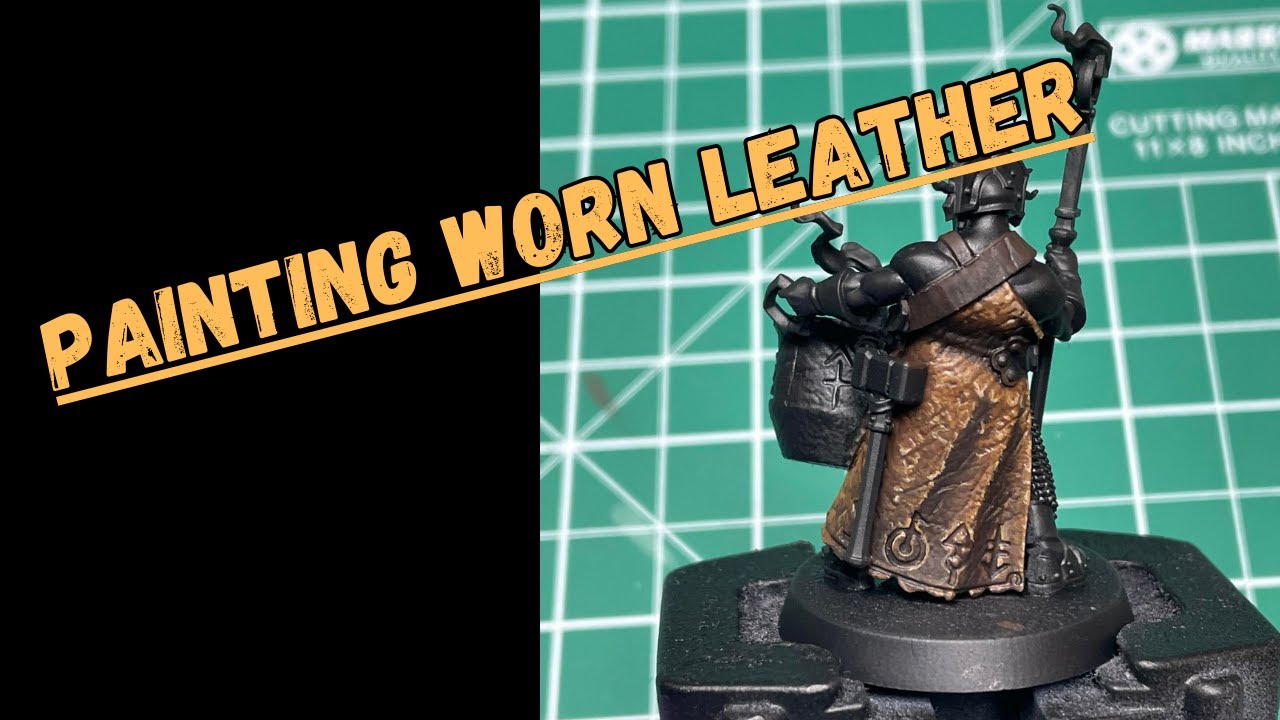 Painting Worn Leather - YouTube
