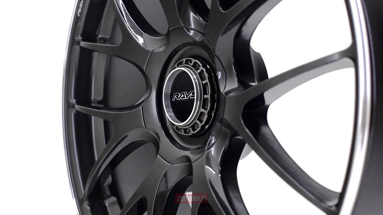 Rays G27 | Formula Silver Black Clear rim Edge - YouTube