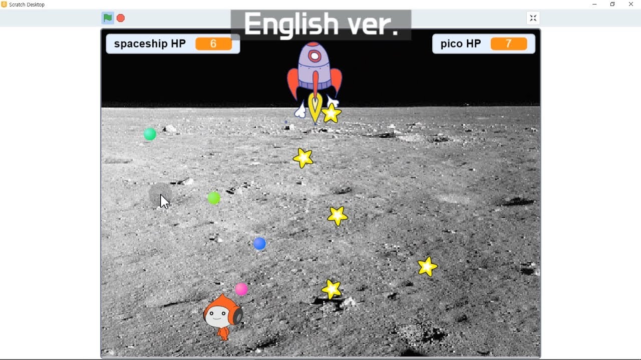 [Scratch 3.0 Making a game] Chapter 27 - Spaceship Game (SONOL) - YouTube