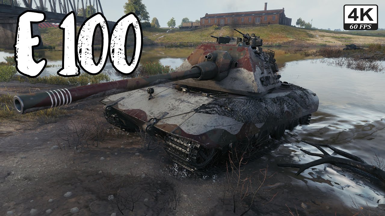 World of Tanks E 100 10K Damage - YouTube